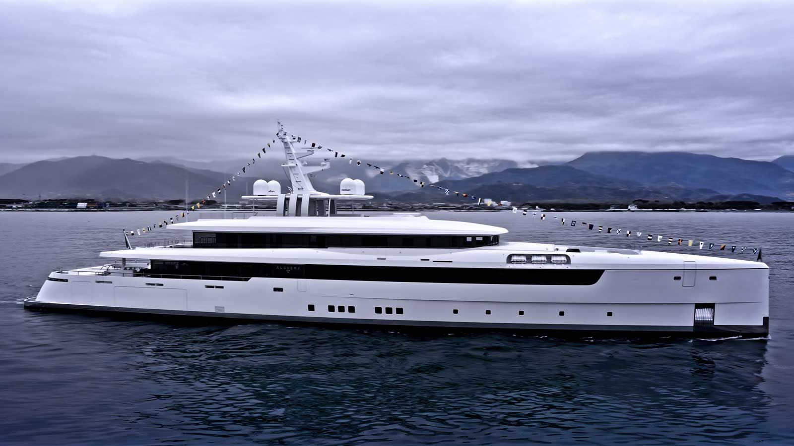 Rossinavi delivers 66m Alchemy with Vitruvius design